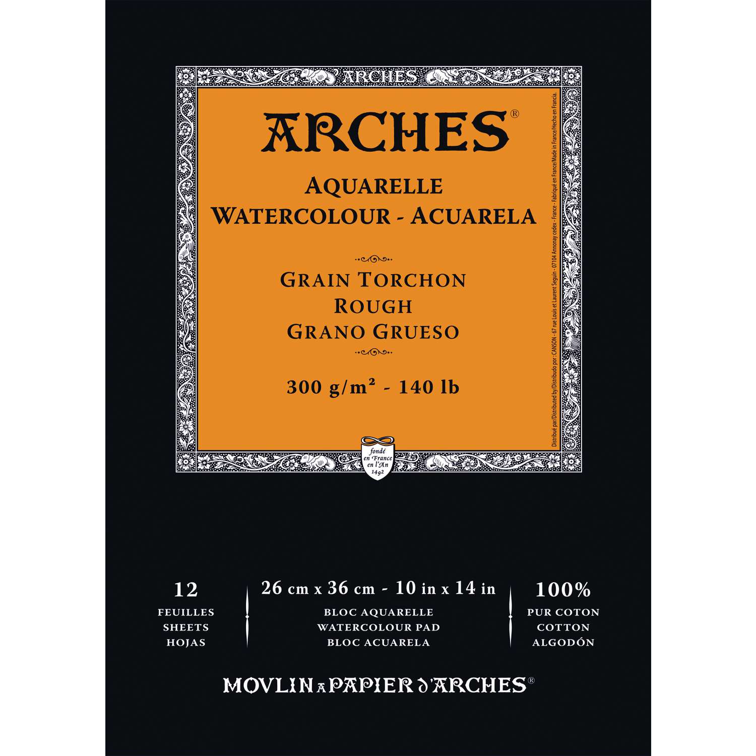 ARCHES® | Aquarelle aquarelblok — 300 g/m²